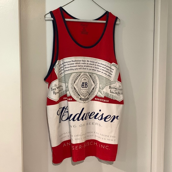 Budweiser | Shirts | Budweiser Tank Top | Poshmark